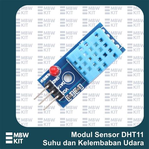 Jual Sensor Dht11 Modul Sensor Suhu Dan Kelembaban Udara Dengan Led