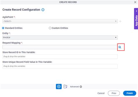 Example Store Data From An Eform In Data Entities With A Data