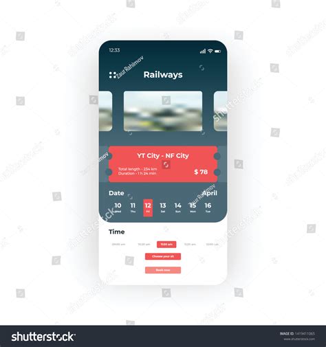 Online Railways Ticket Ui Ux Gui Stock Vector Royalty Free 1419411065 Shutterstock Online Railways Ticket Ui Ux Gui Stock Vector Royalty Free 1419411065 Shutterstock