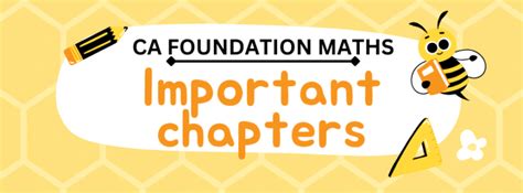Important Chapters Of Ca Foundation Maths Ca Preeti Aggarwal