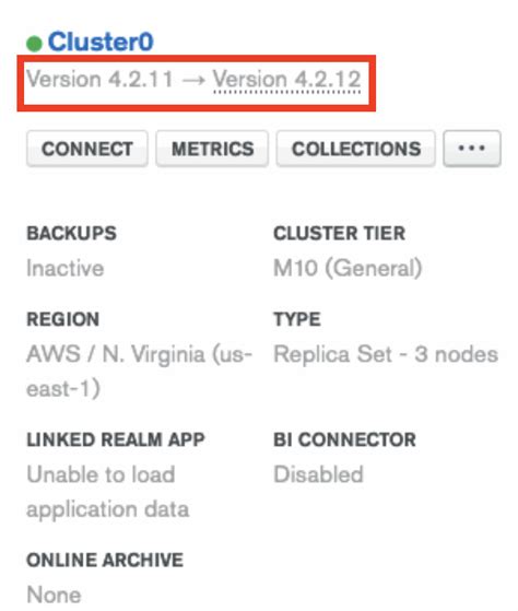 Configure Maintenance Window — Mongodb Atlas
