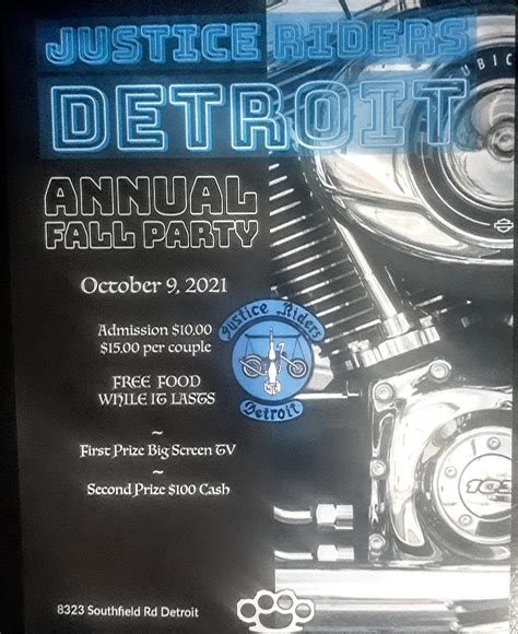 Justice Riders Detroit Mc Home Facebook
