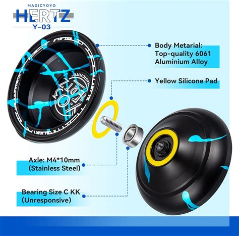 Buy Magicyoyo Professional Unresponsive Yoyo N11andy03 Yoyo 2 Pack Pro Yoyo Alloy Metal Yoyo For