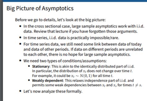 Further Issues In Time Series Ch 11 Flashcards Quizlet
