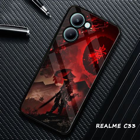 Jual Case Realme C33 Case Hp Realme C33 Rou Custom Samurai Casing