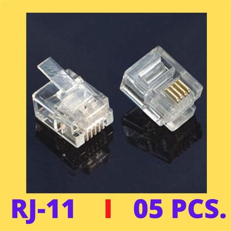 Rj11 Connector For Telephone Intercom Pabx System Bd