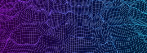 벡터 곡선 그라데이션 원근감 그리드입니다 추상적인 배경을 형성하는 상세한 선 0명에 대한 스톡 벡터 아트 및 기타 이미지 0명 3차원 형태 개념 Istock