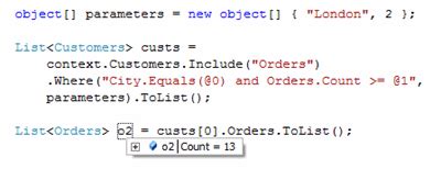Dynamic Linq To Entities Queries Using Wcf Wpf Demo Code Codeproject