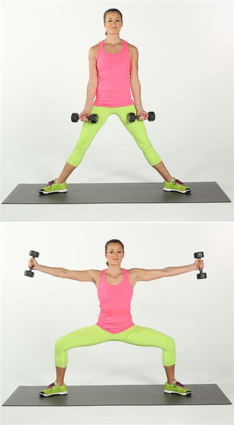Weighted Sumo Squats