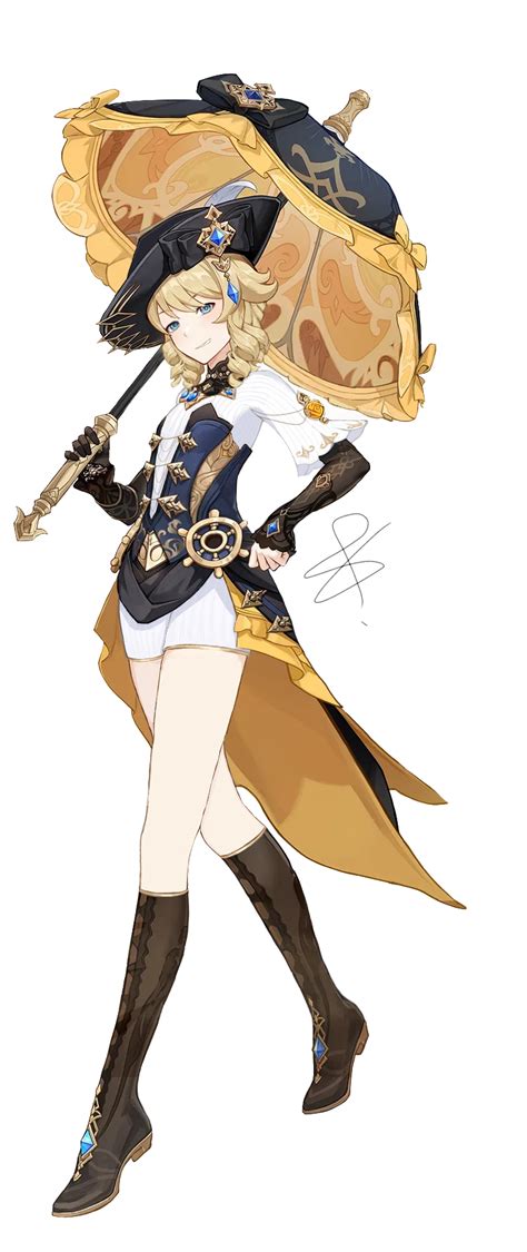 Navia Genderbend Genshin Impact Hoyolab