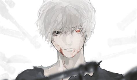 Wallpapers Tokyo Ghoul White Hair Handsome Wallpaper Ken Kaneki Other From Chappie Desktop
