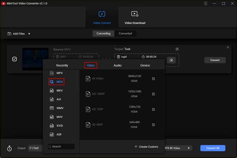 Can You Convert MKV To MOV Without Losing Quality Win Mac MiniTool Video Converter