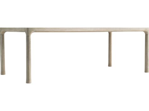Bernhardt Exteriors Siesta Key Sea Oat Wood Rectangular Patio Dining Table Bhex06222