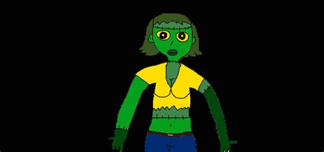 Frankenstein Girl Art Trade By Uniparrot20 On Deviantart