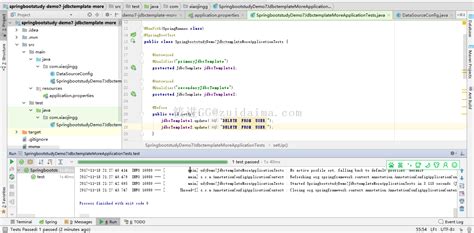 Spring Boot之web应用使用jdbctemplate多数据源配置 博客 最代码