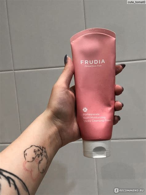Пенка для умывания Frudia Питательная пенка суфле с гранатом «Нежнятина девочьки отзывы