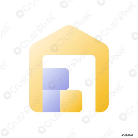 Warehouse Flat Gradient Two Color Ui Icon Stock Vector 5690862 Crushpixel