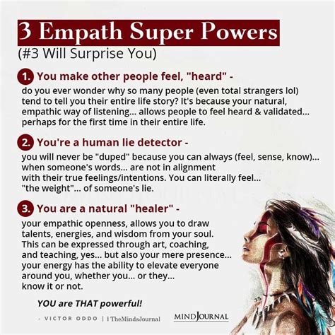 3 Empath Super Powers Victor Oddo Quotes Artofit