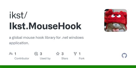 Github Ikstikstmousehook A Global Mouse Hook Library For Net Windows Application