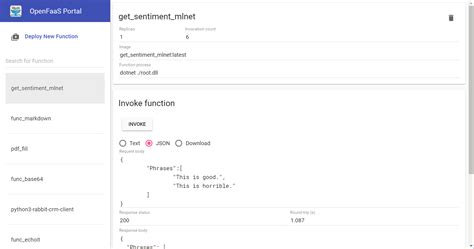 Using Ml Net In An Openfaas Function