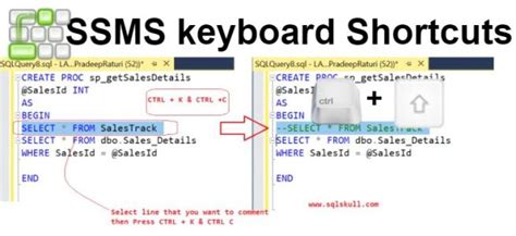 Ssms Keyboard Shortcuts Sql Bi Tutorials