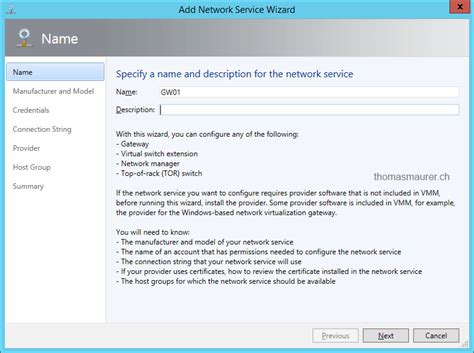 Connect Microsoft Hyper V Network Virtualization Gateway In System