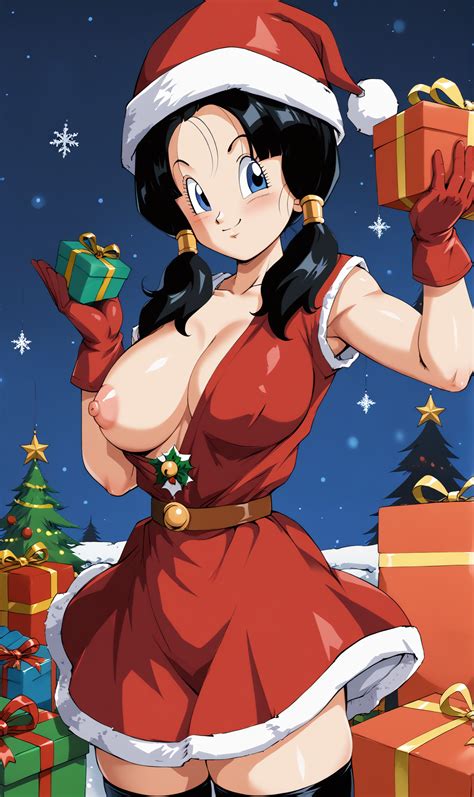 Rule 34 Ai Generated Christmas Christmas Outfit Dragon Ball Dragon