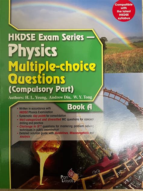 Hkdse Exam Series Physics Multiple Choice Questions Compulsory Part Book A 興趣及遊戲 書本 And 文具