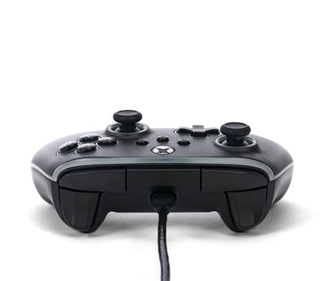 Powera Advantage Wired Controller For Xbox Series X S With Lumectra Rgb Led Strip Black
