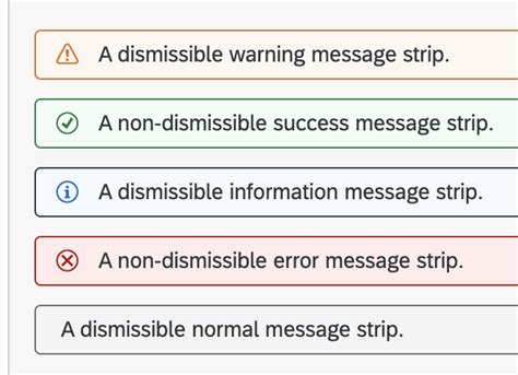 bug message strip fiori icons are wrong · issue 3701 · sap