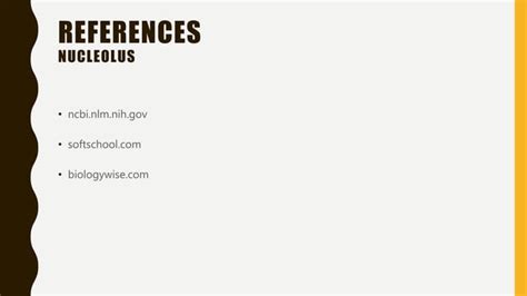 2018 Candidate Nucleus And Nucleolus Pptx Biological Sciences Science