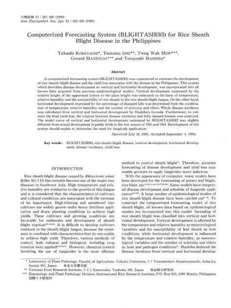 Computerized Forecasting System Pdf