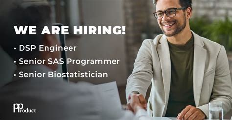 P Product Inc On Linkedin Pproduct Hiring Career Biostatistics