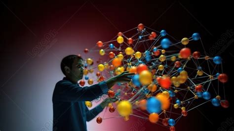 숙련된 그래픽 디자이너가 분자 구조의 현대적인 3d 렌더링으로 재능을 선보입니다 분자 배경 현대적 배경 의료 실험실 배경 이미지 Hd 분자 현대적 의료 실험실