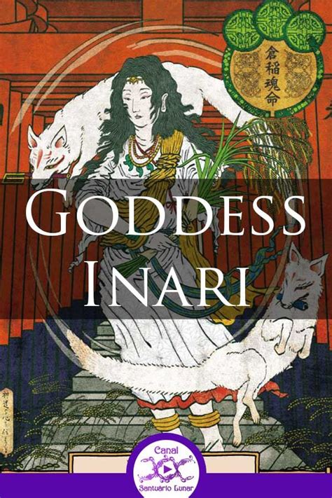 Goddess Inari Shinto Goddess Of Agriculture And Prosperity Inari Shinto Deities