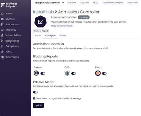 How And Why You Should Install The Admission Controller In Insights