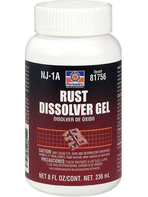 Buy Permatex Rust Remover Rust Dissolver Gel Oz Bottle Each Online Rolan Australia