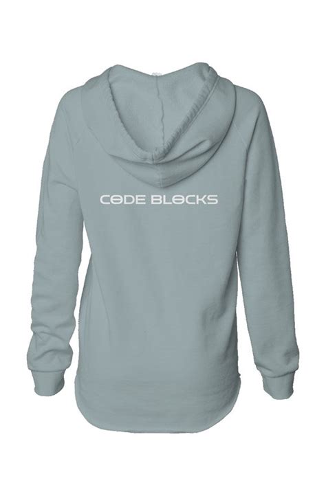 Womens Lightweight Wash Hooded Sweatshirt Codeblocks Clothing Womens Lightweight Wash Hooded Sweatshirt Codeblocks Clothing