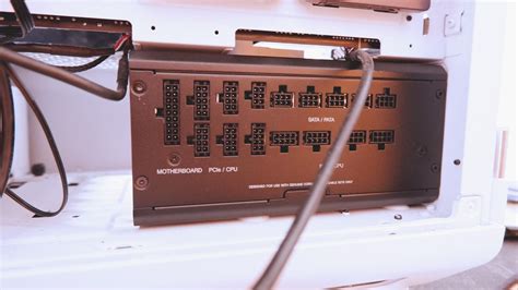 This PSU With Connectors In All The Wrong Places Is Actually A Breeze To Build With PC Gamer