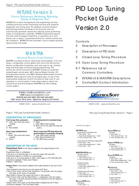 pid tuning pdf pdf control theory analysis