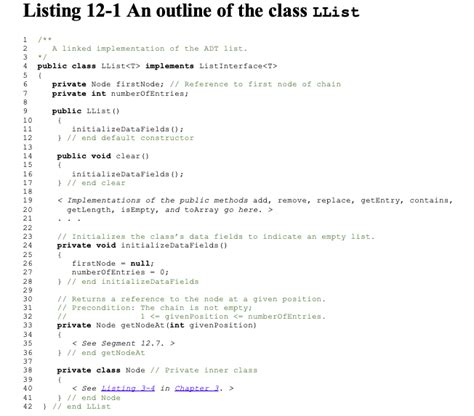 Solved Refer To Chapter12 Llist Adding Nodes To Or Removing