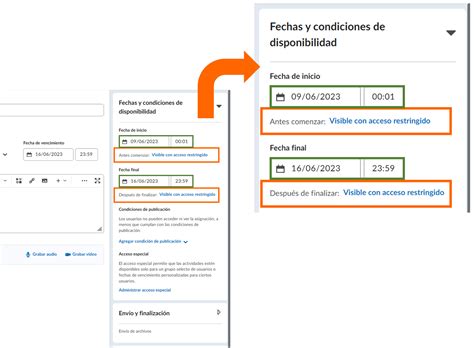 En qué consiste la actualización de fechas de disponibilidad en las