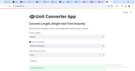 Streamlit Python Unitconverter Frontenddevelopment Giaic Nextjs