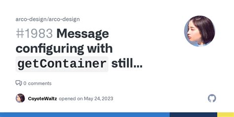 Message Configuring With Getcontainer Still Creates Instance With Position Fixed Not
