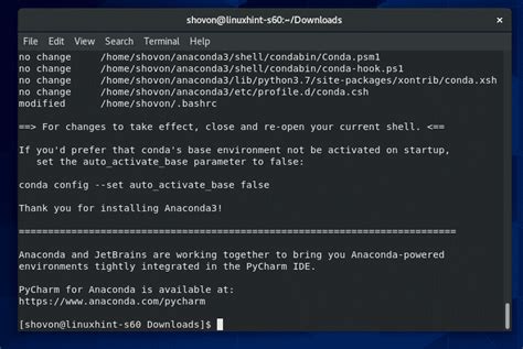Installing Anaconda Python On CentOS 8 Onet IDC