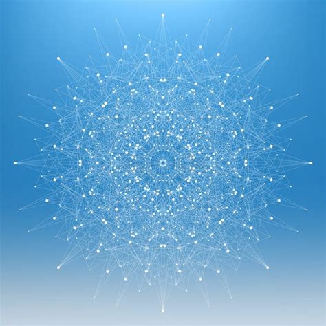 Structure Molecule Atom Dna And Communication Background Concept Of Neurons Connected Lines
