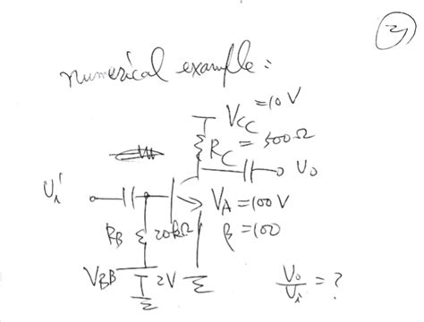 Solved Numerical Example Chegg Com
