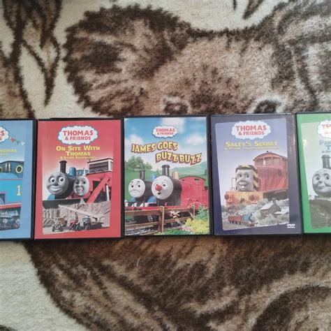 Thomas And Friends Dvd Set Of 5 Dvds Great Set For Depop