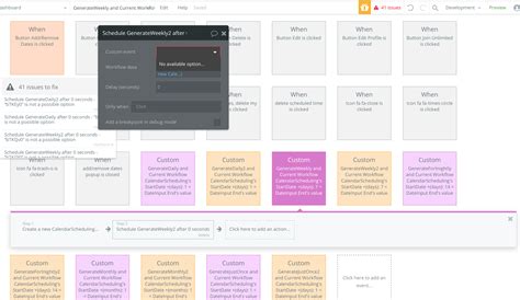 Custom Events Suddenly Not Available To Use On Workflow Bugs Bubble Forum