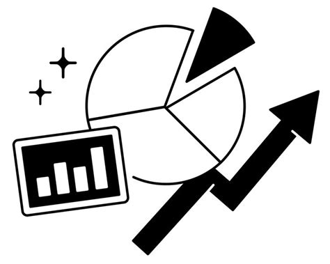 Data Analytics Pie And Bar Charts Up Arrow In 2025 Data Analytics